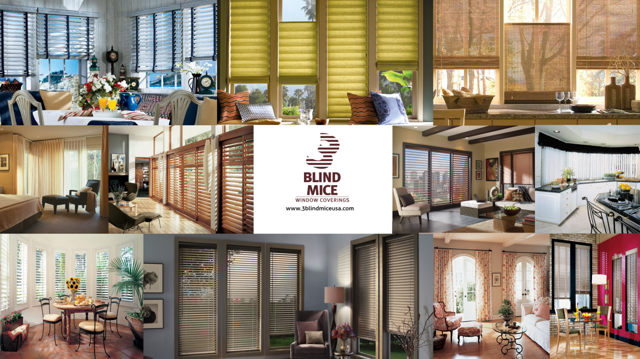 3 Blind Mice Window Coverings | Custom Window Treatments